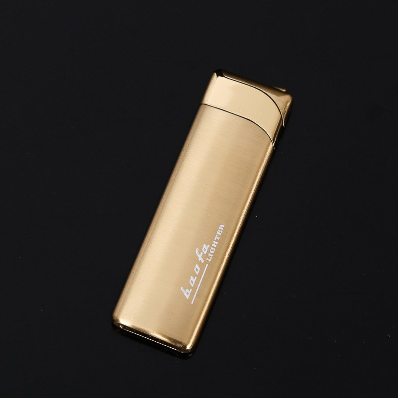 Metal Windproof Butane Gas Cigarette Lighter Creative Smoking Torch Set ...