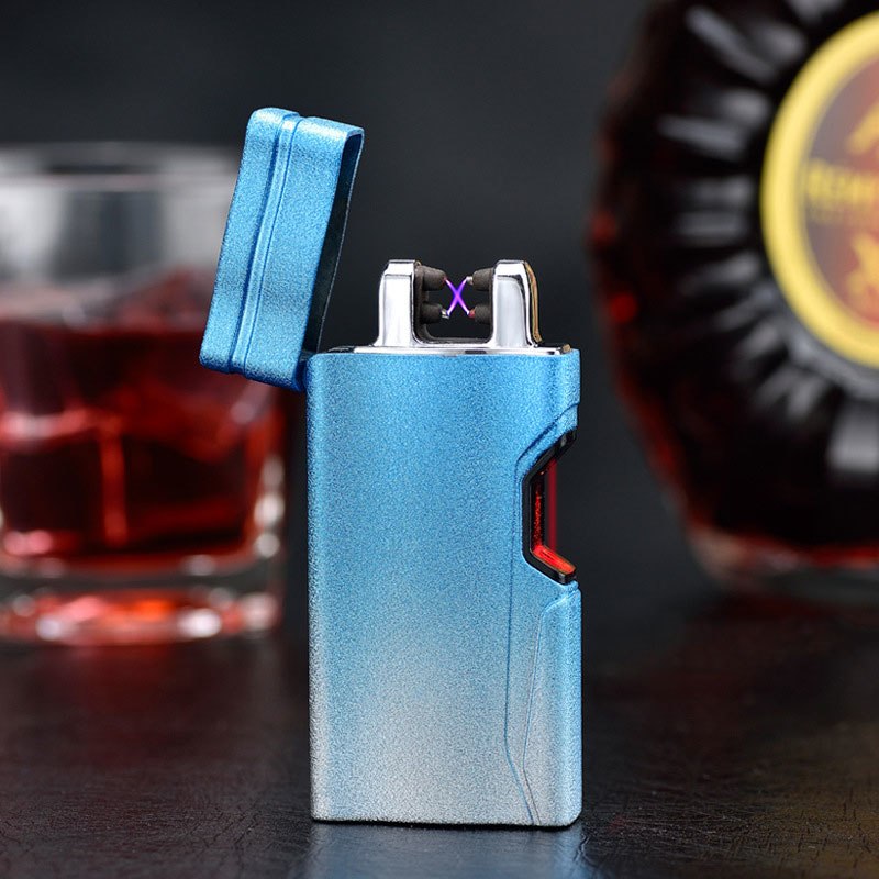 USB Rechargeable Flameless Plasma Lighter Electric 2 Hour Fast Charge ...