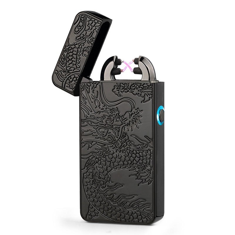 Dragon Electronic USB Rechargeable Flameless Lighter for Cigarettes and ...
