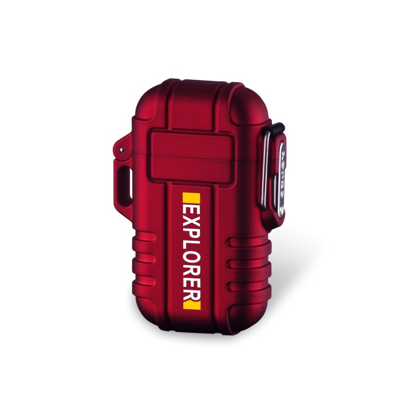 Outdoor Waterproof Dual Arc Plasma USB Electric Lighter Windproof for ...