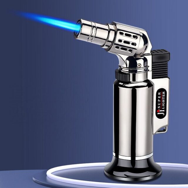 Metal Windproof Turbo Gas Lighter for Outdoor Use - LighterShopOnline.com